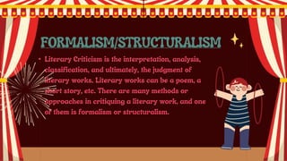 Literary Criticism Notes English quarter | PPTX