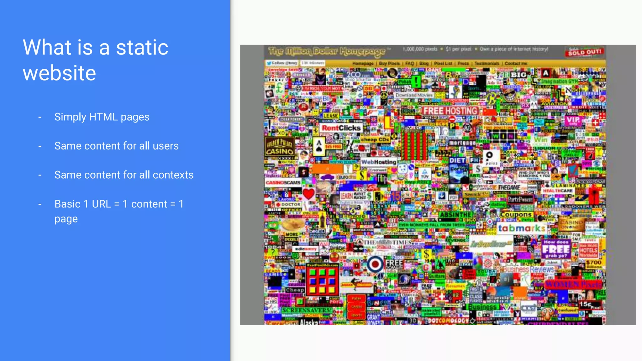 Static website generator | PPT