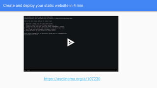 Static website generator | PPT