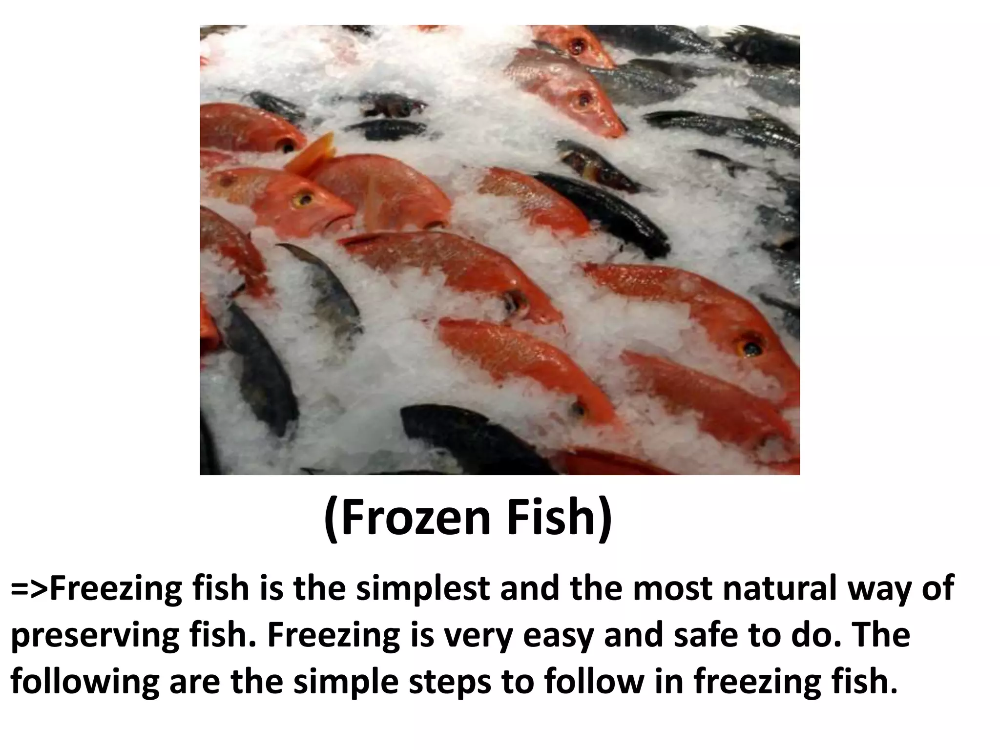 Freezing Method Of Preservation | PPTX