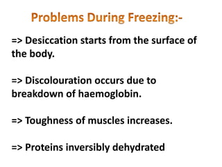 Freezing Method Of Preservation | PPTX