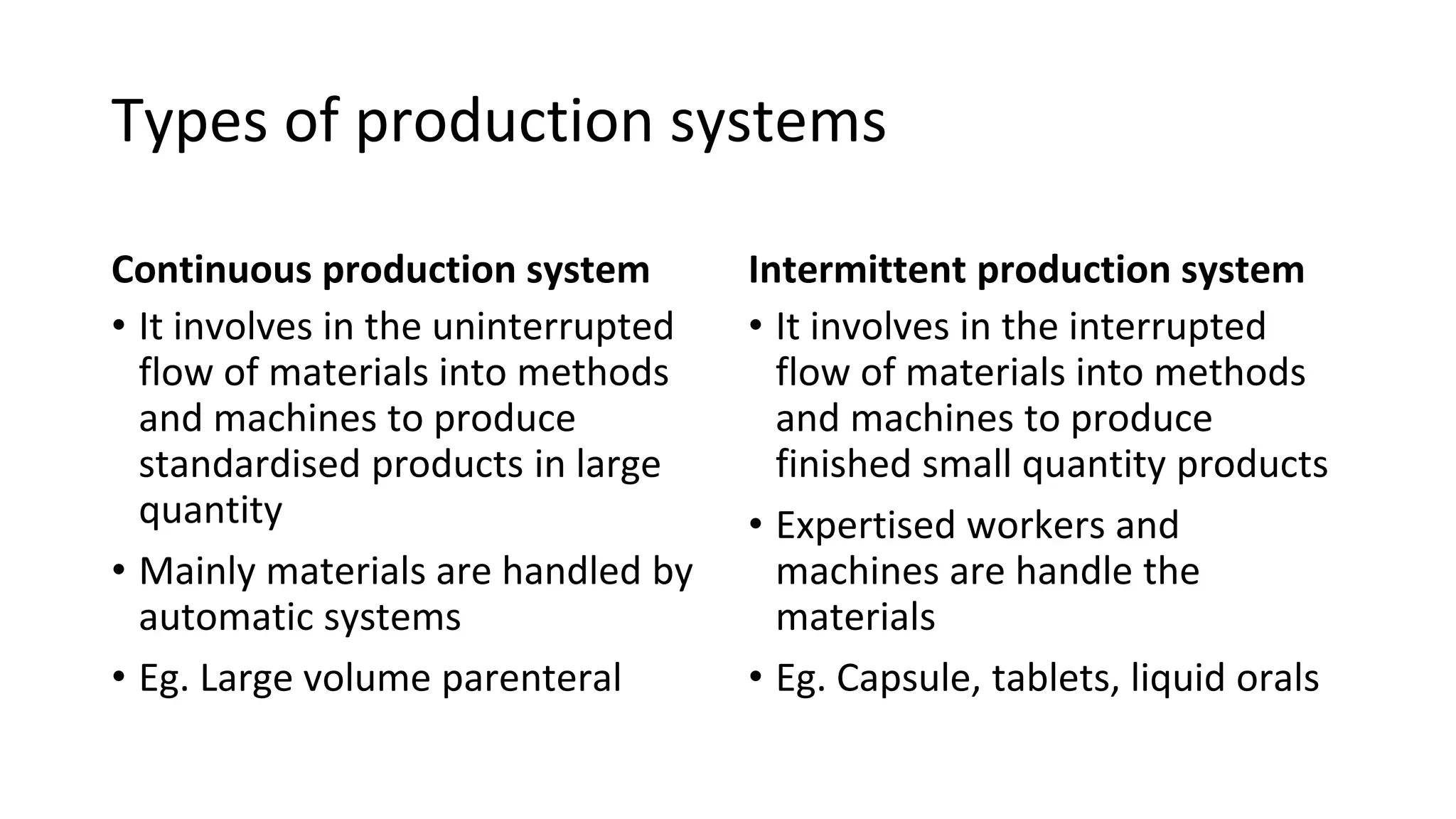 Pharmaceutical Production Planning and control | PPTX