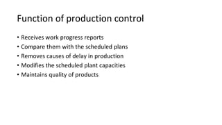 Pharmaceutical Production Planning and control | PPTX