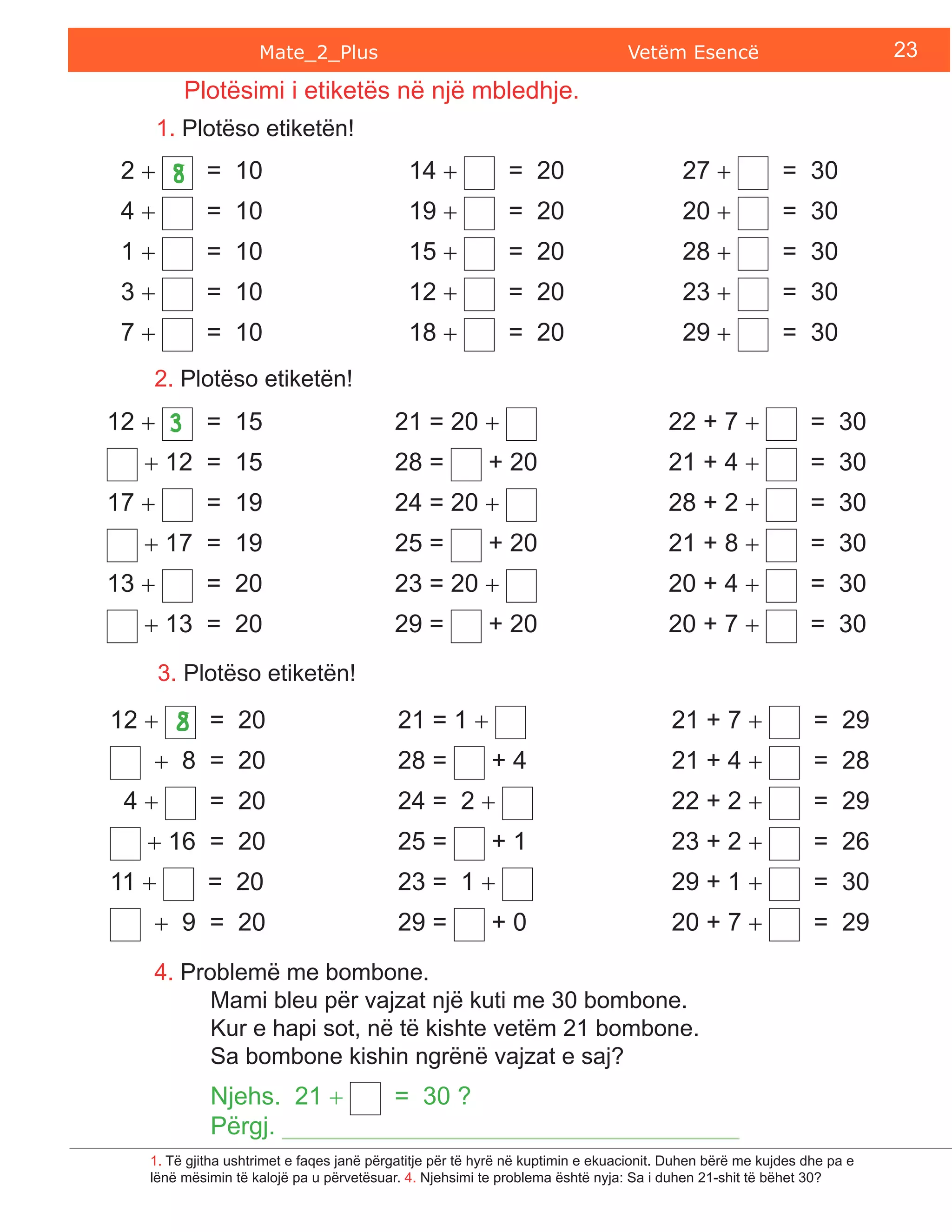 Kjo është Matematika_ime_2_Plus_vetëm_esencë | PDF