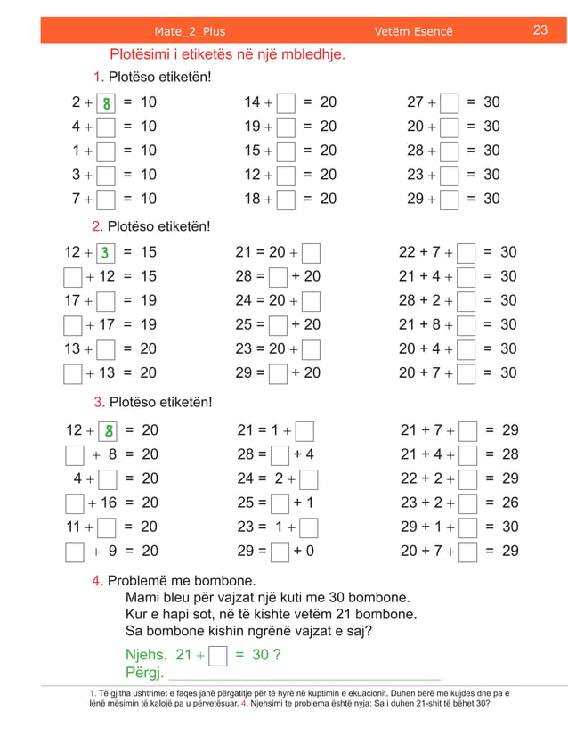 Kjo është Matematika_ime_2_Plus_vetëm_esencë | PDF