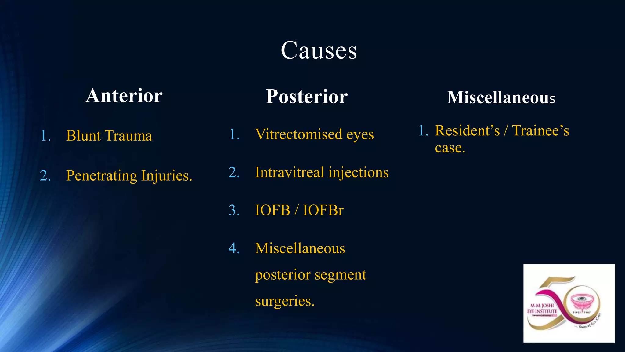 Occult Posterior capsular rent | PPTX