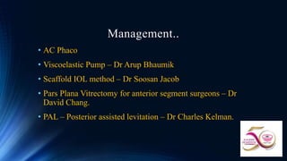 Occult Posterior capsular rent | PPTX