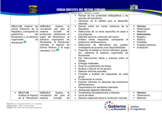 Pud de estudios sociales de séptimo grado | DOCX