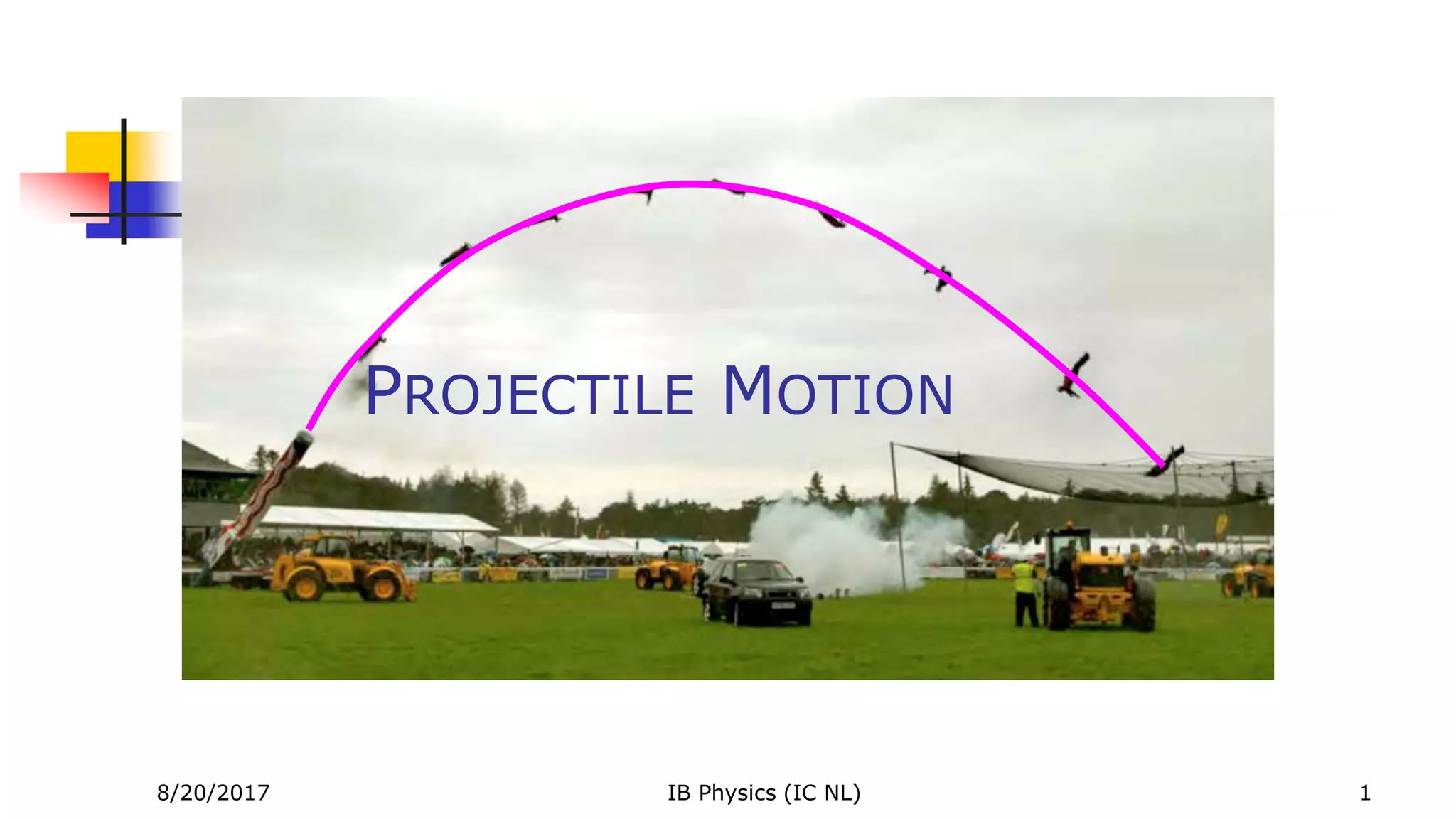 Projectile motion and its uses in daily life and its basic use. | PPTX