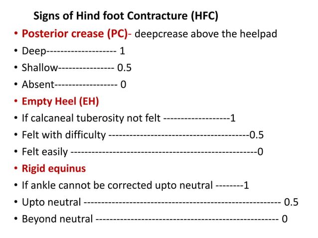 CTEV Imaging, Classification, Pirani scoring system, conservative ...