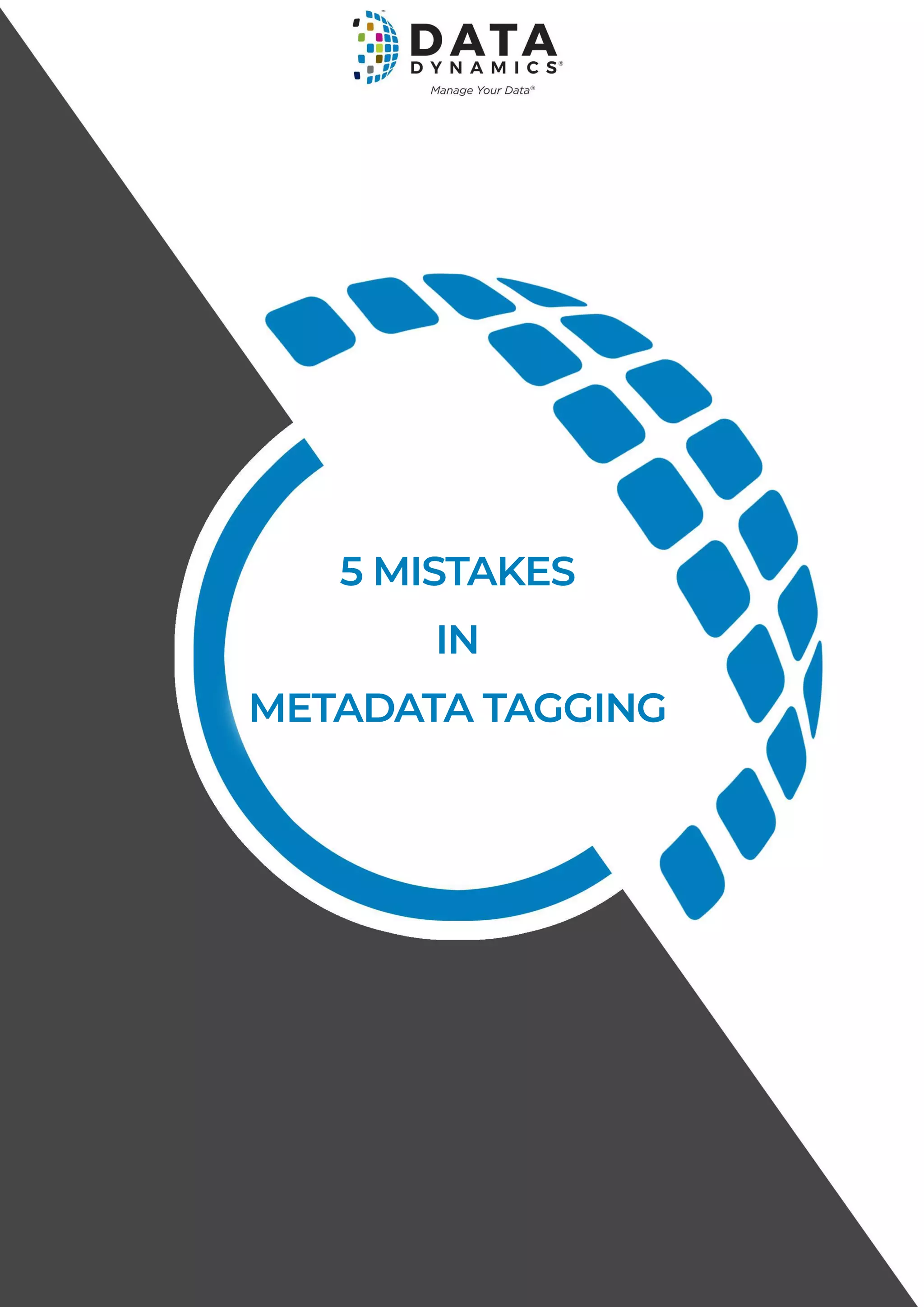 5 mistakes in metadata tagging | PDF