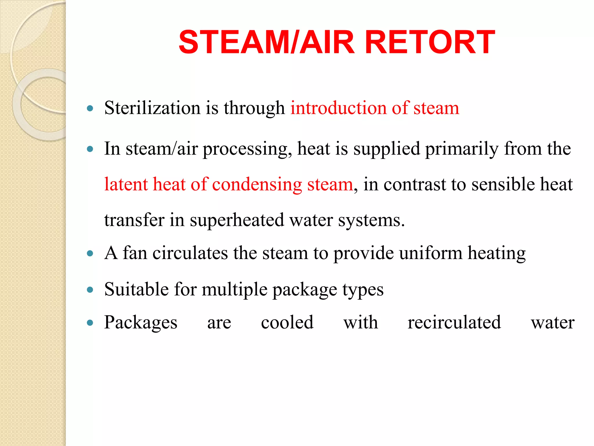 RETORT PROCESSING BY Dr.P.RAJKUMAR-HOD (F&PE) | PPTX