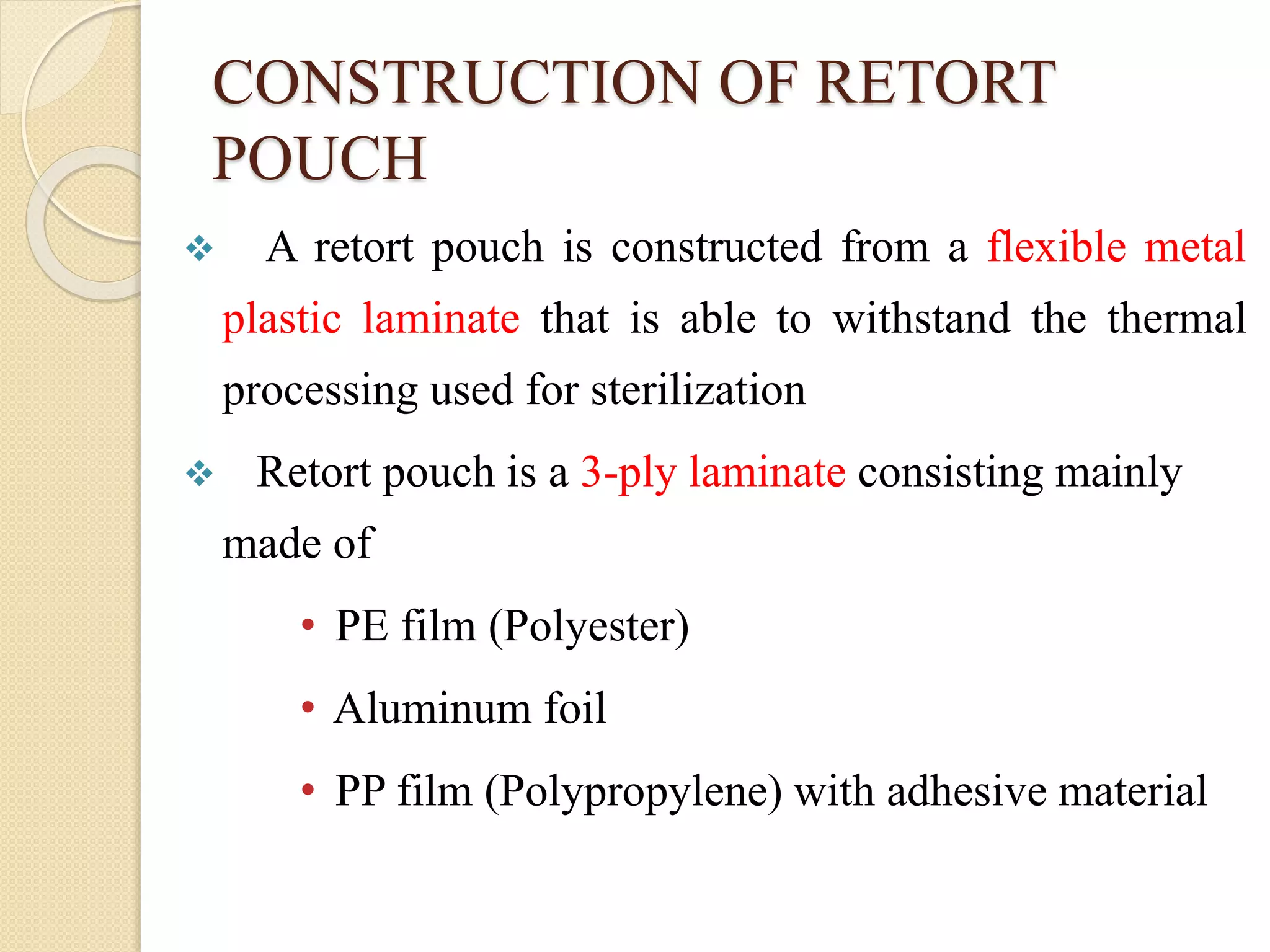 RETORT PROCESSING BY Dr.P.RAJKUMAR-HOD (F&PE) | PPTX