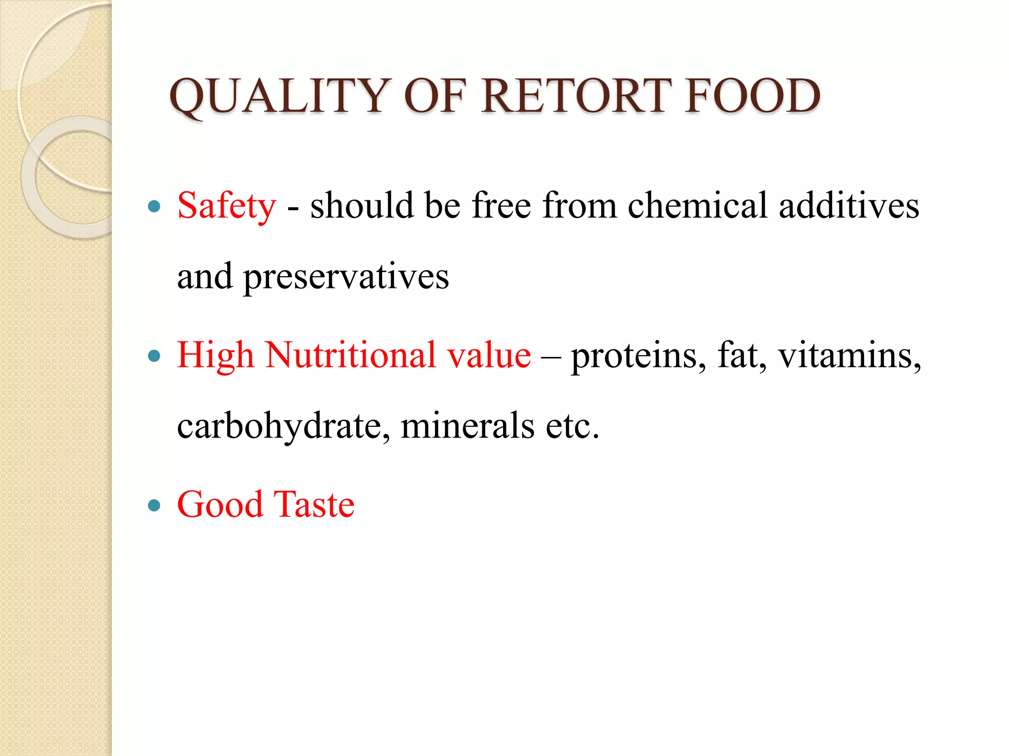 RETORT PROCESSING BY Dr.P.RAJKUMAR-HOD (F&PE) | PPTX