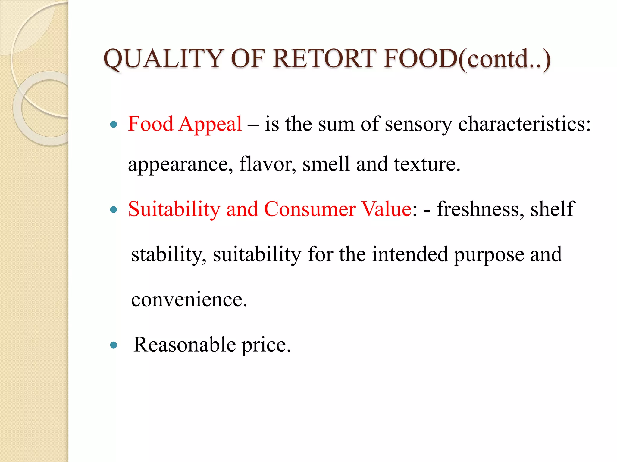 RETORT PROCESSING BY Dr.P.RAJKUMAR-HOD (F&PE) | PPTX
