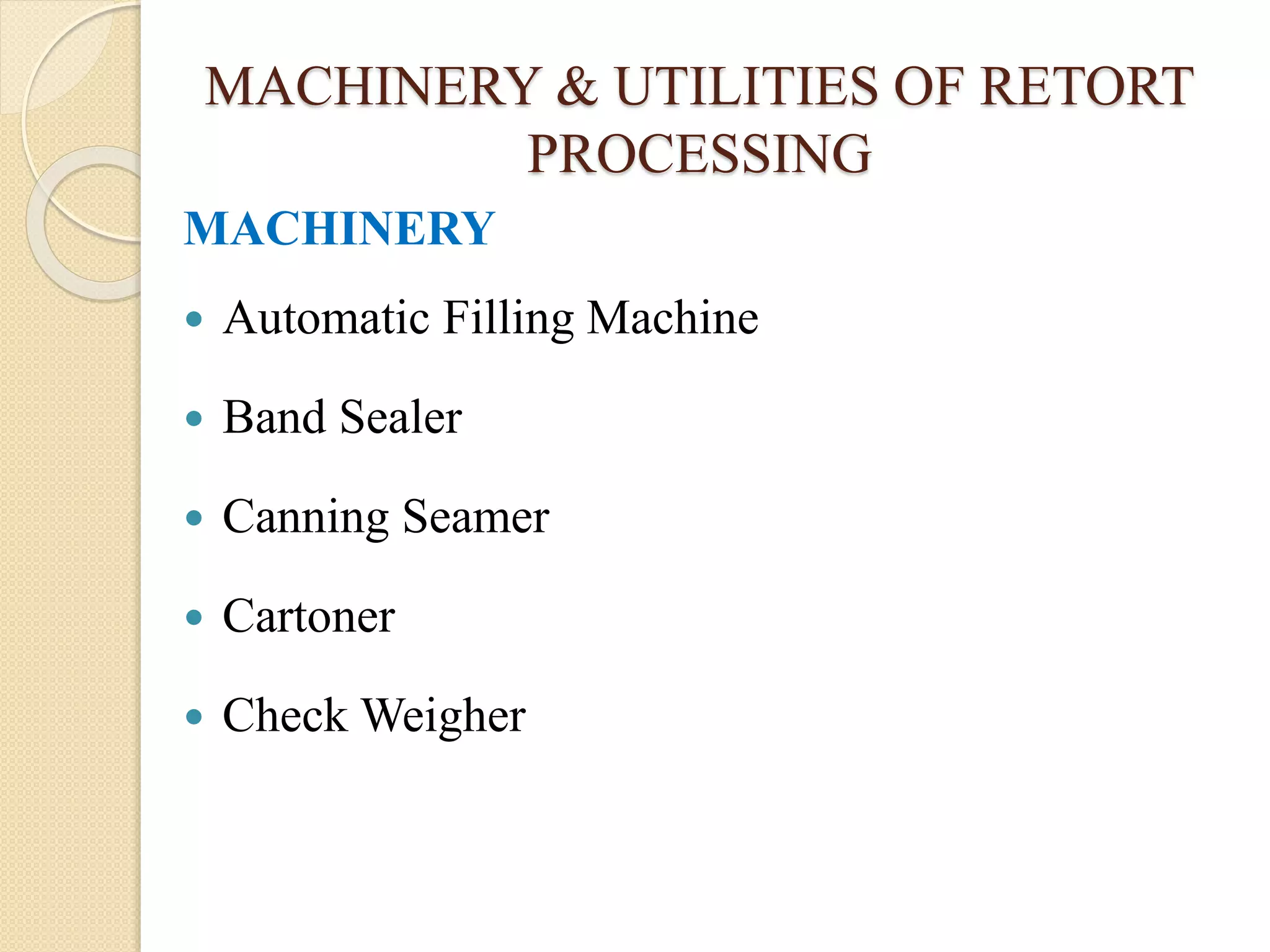 RETORT PROCESSING BY Dr.P.RAJKUMAR-HOD (F&PE) | PPTX