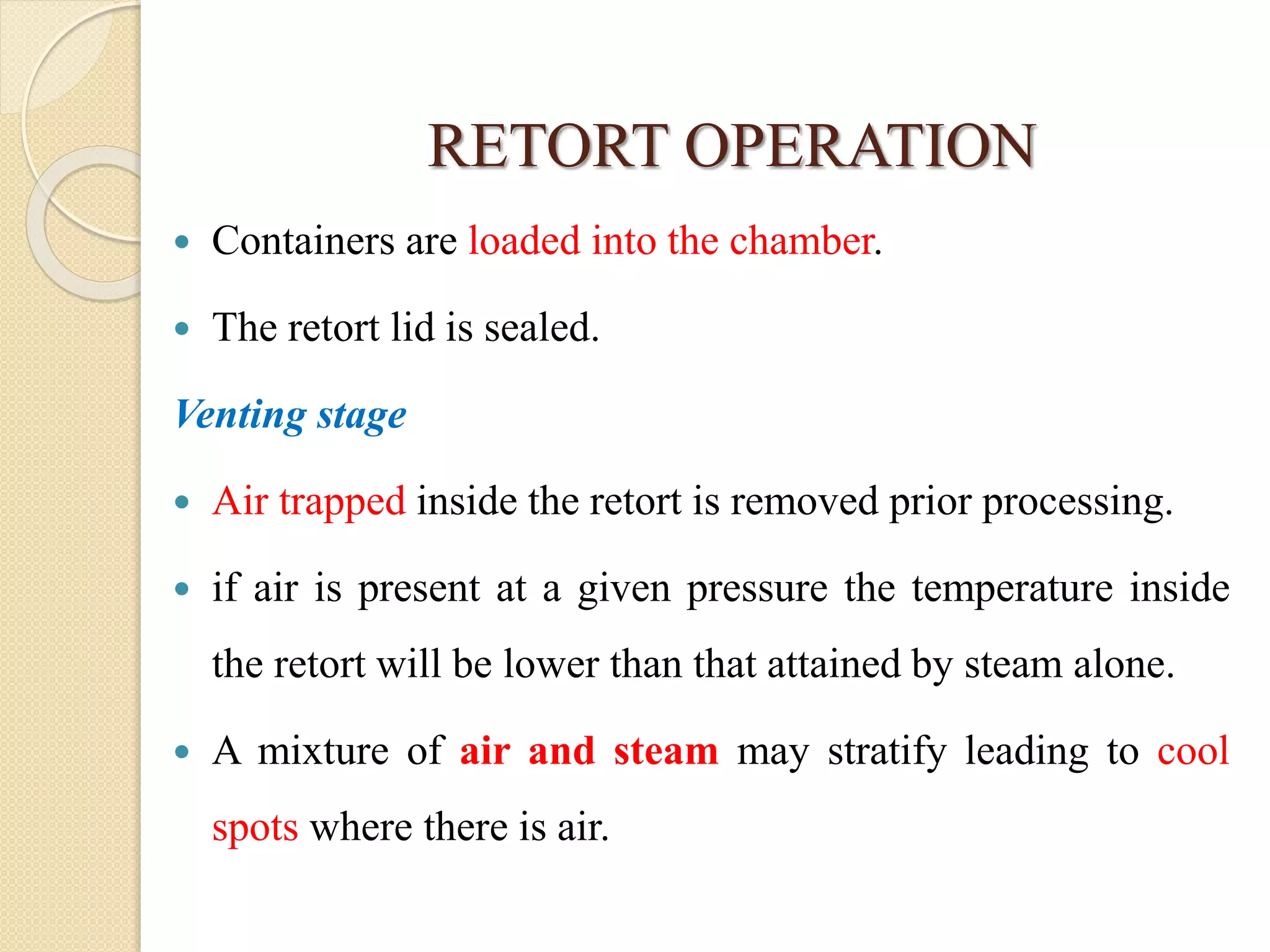 RETORT PROCESSING BY Dr.P.RAJKUMAR-HOD (F&PE) | PPTX