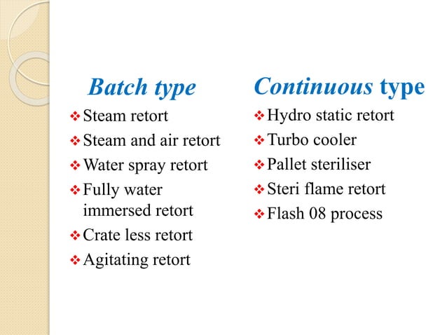 RETORT PROCESSING BY Dr.P.RAJKUMAR-HOD (F&PE) | PPTX