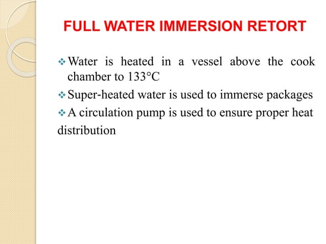 RETORT PROCESSING BY Dr.P.RAJKUMAR-HOD (F&PE) | PPTX