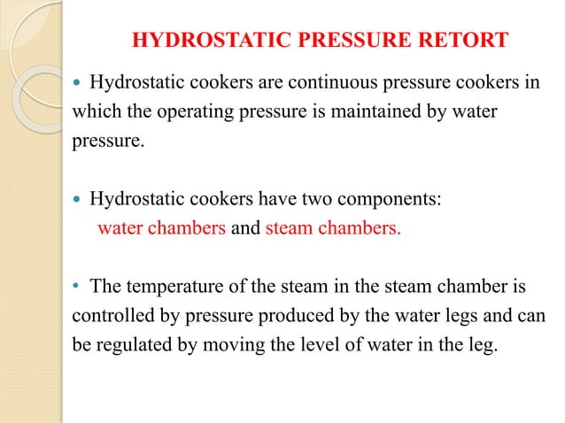 RETORT PROCESSING BY Dr.P.RAJKUMAR-HOD (F&PE) | PPTX