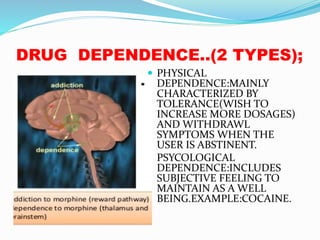 PPT ON DRUG ADDICTION | PPTX