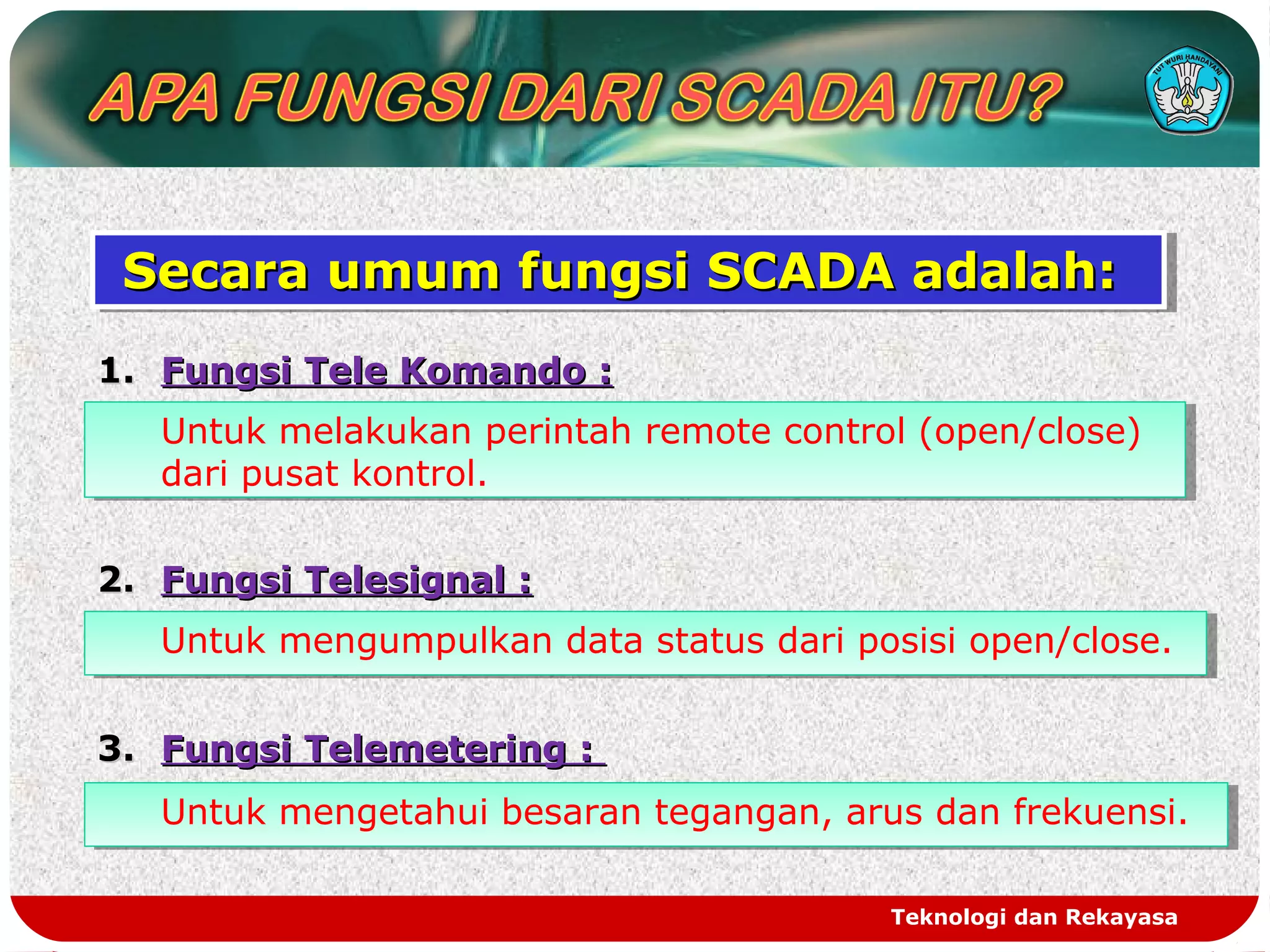 Kk07 mengoperasikan scada sistem pengoperasian unit generator ...