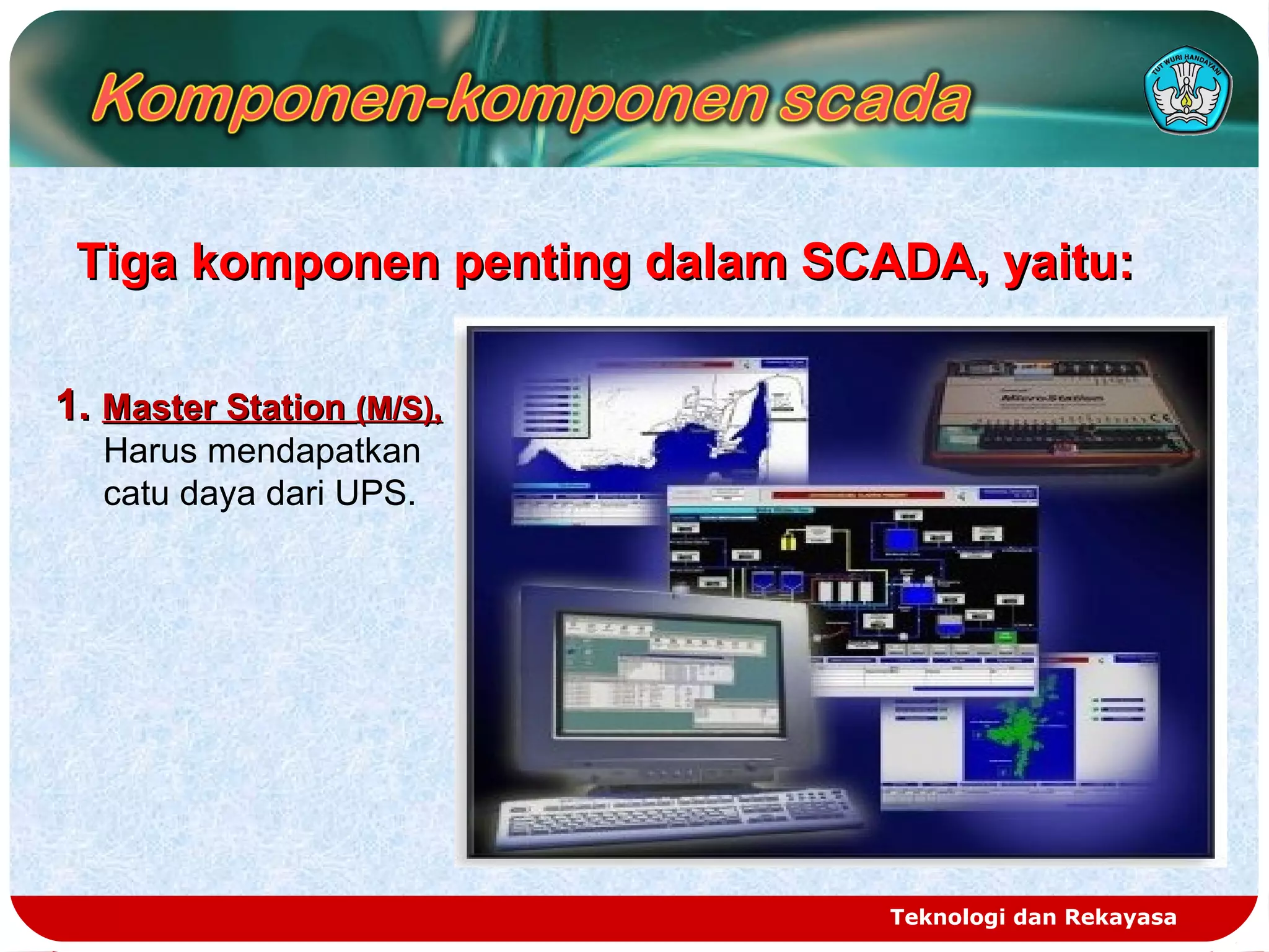 Kk07 mengoperasikan scada sistem pengoperasian unit generator pembangkit | PPT