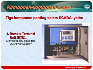Kk07 mengoperasikan scada sistem pengoperasian unit generator pembangkit | PPT