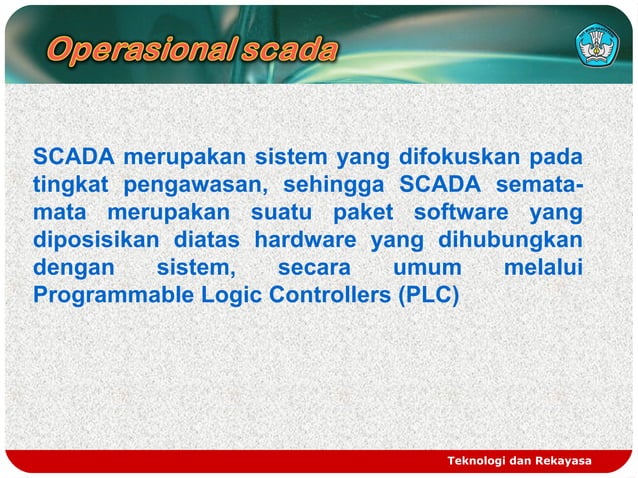Kk07 mengoperasikan scada sistem pengoperasian unit generator ...