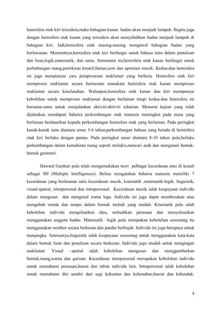 Teori dan Jenis Pemikiran- Kemahiran Komunikasi | DOCX