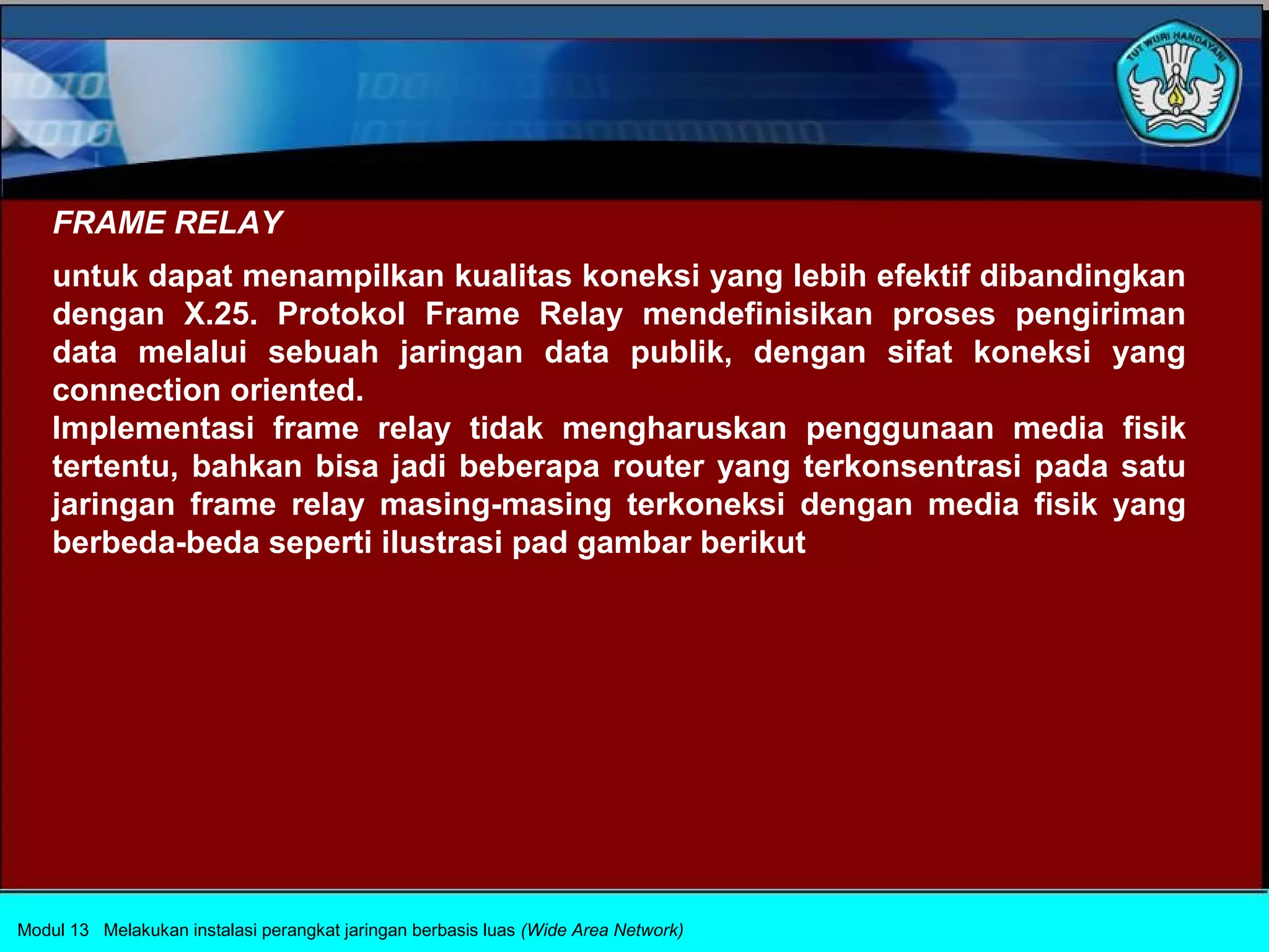 pembelajaran jaringan wan (WIDE AREA NETWORK) | PPT