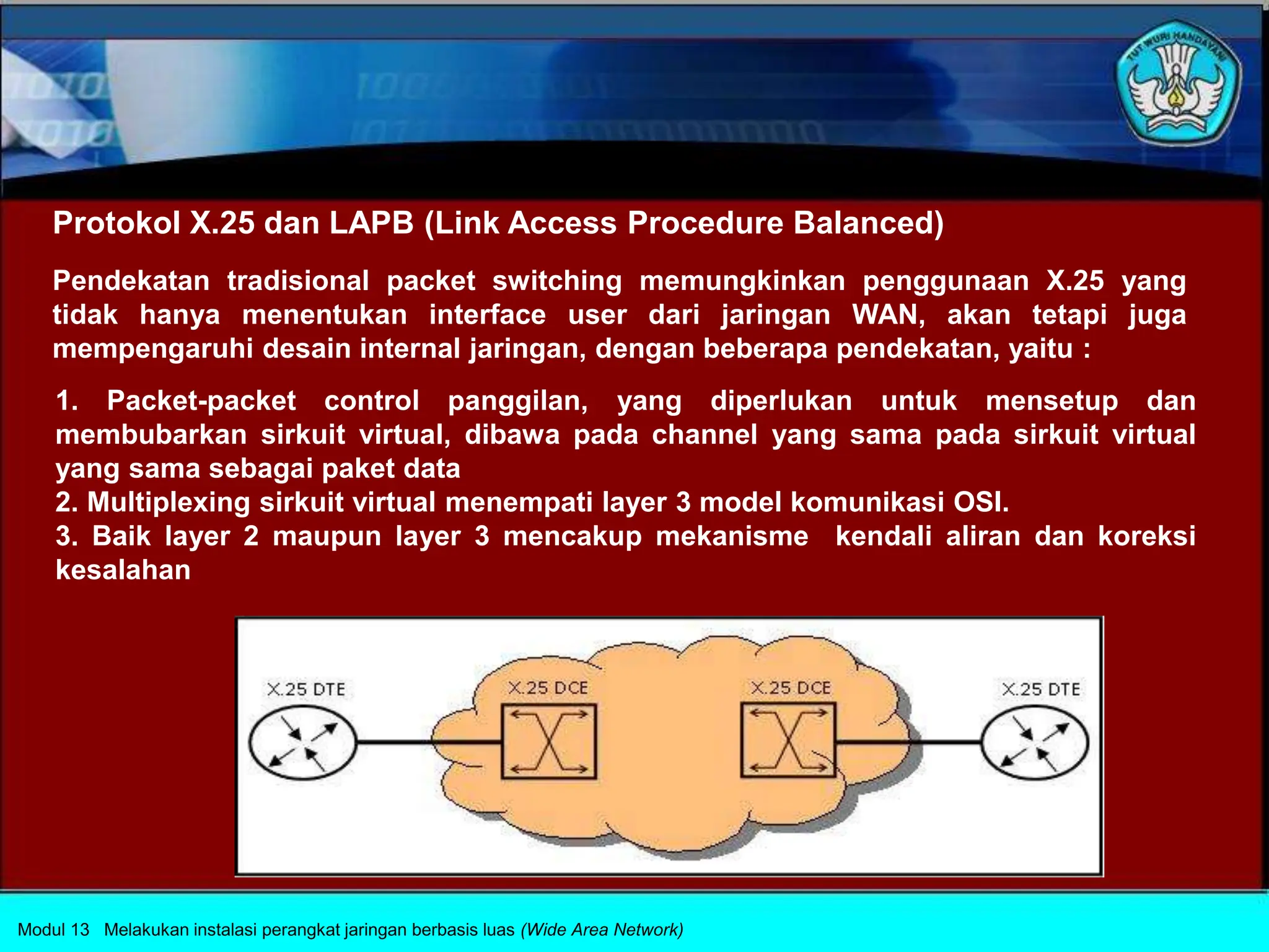 KK13 Melakukan Instalasi Perangkat Jaringan Berbasis Luas - Wide Area Network .ppt