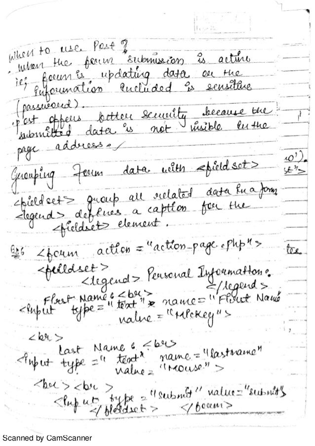 Web Engineering Notes Handwritten