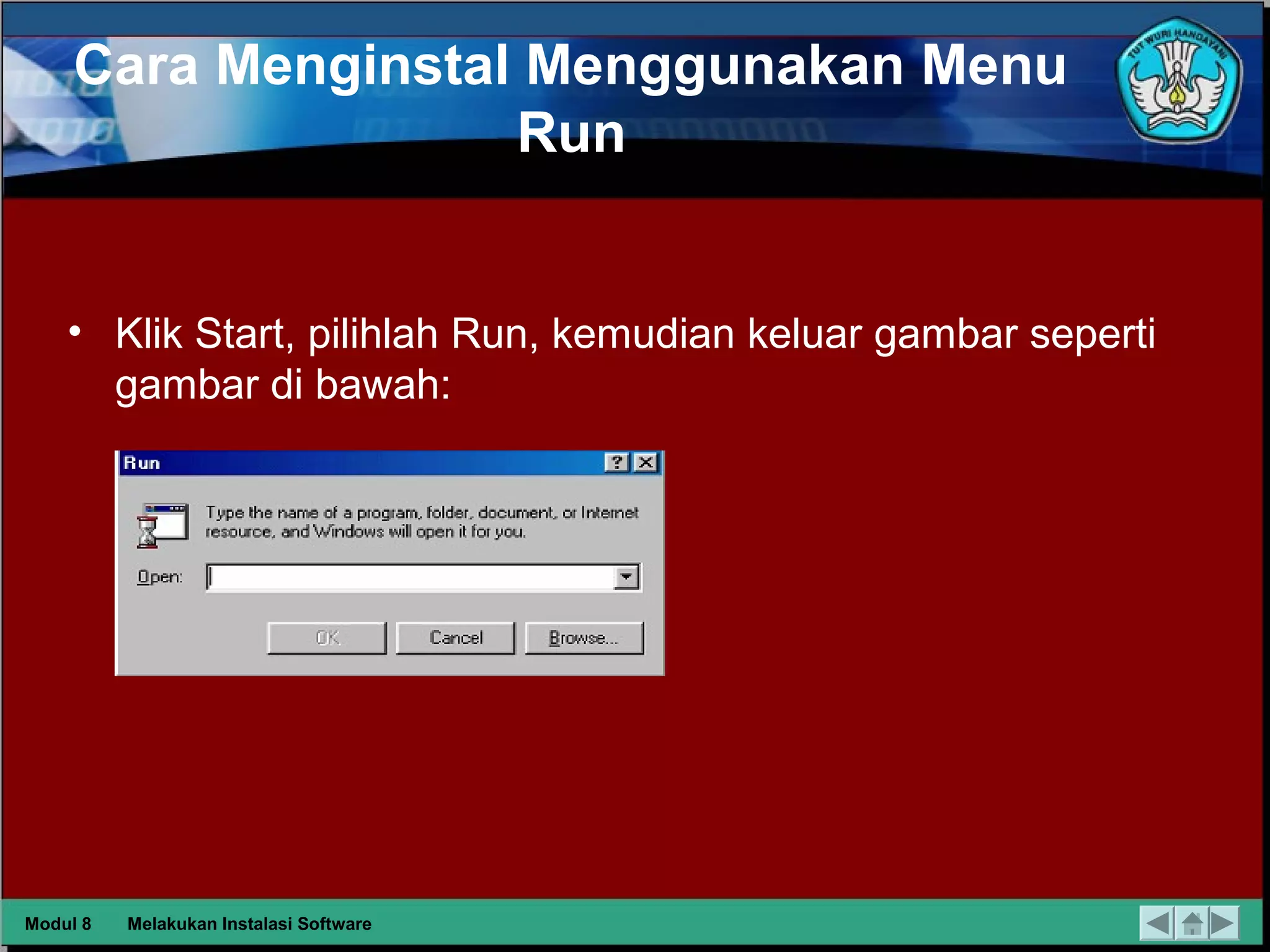 Kk8 melakukan instalasi software | PPT