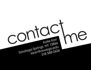 Katie Karr's Portfolio | PDF