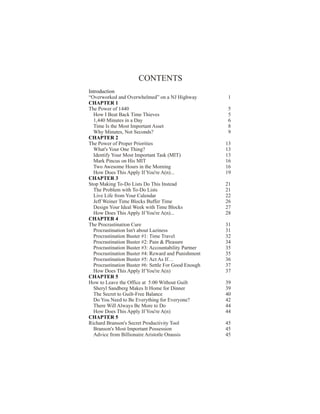 15 Secrets Successful People Know About Time Management | PDF