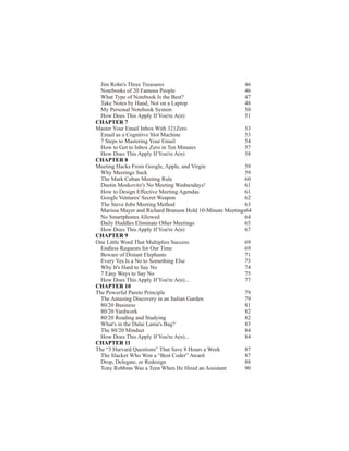 15 Secrets Successful People Know About Time Management | PDF