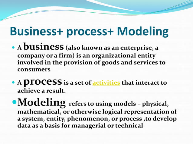BUSINESS PROCESS MODEL | PDF | Business | Business and Finance