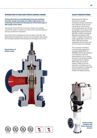 Choke Valve details, maintenance and operation | PDF
