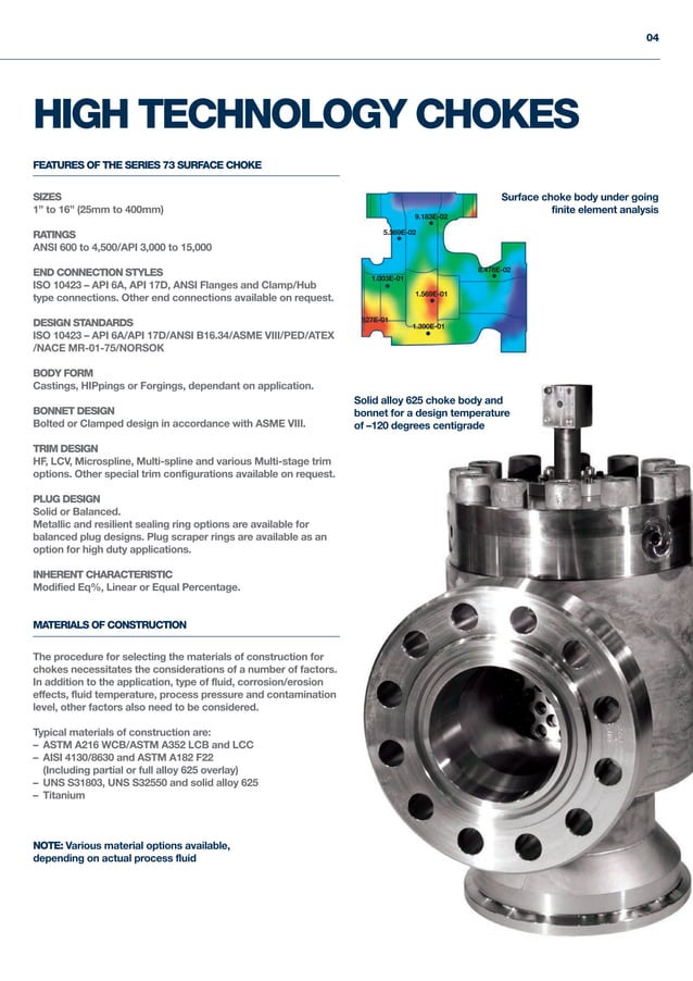 Choke Valve details, maintenance and operation | PDF | Auto Type ...