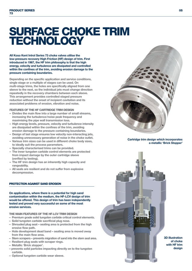 Choke Valve details, maintenance and operation | PDF | Auto Type ...