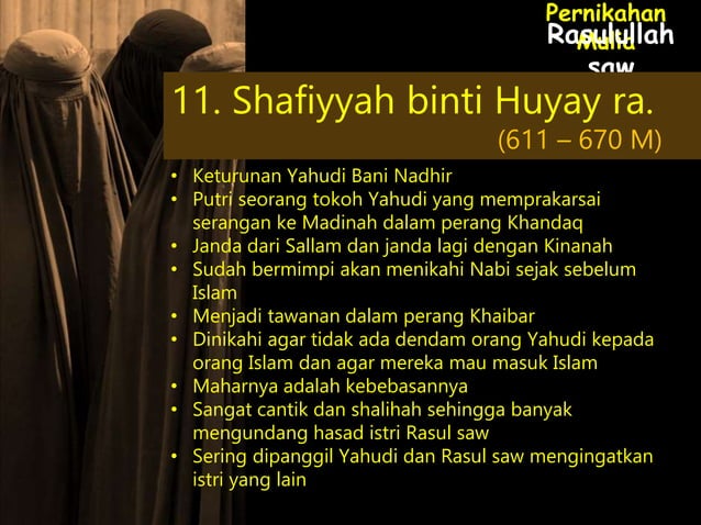 KKI 007 2022 Pertemuan 10 Pernikahan Mulia Rasulullah saw.pptx