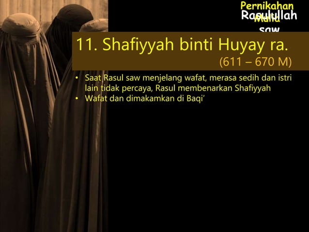 KKI 007 2022 Pertemuan 10 Pernikahan Mulia Rasulullah saw.pptx