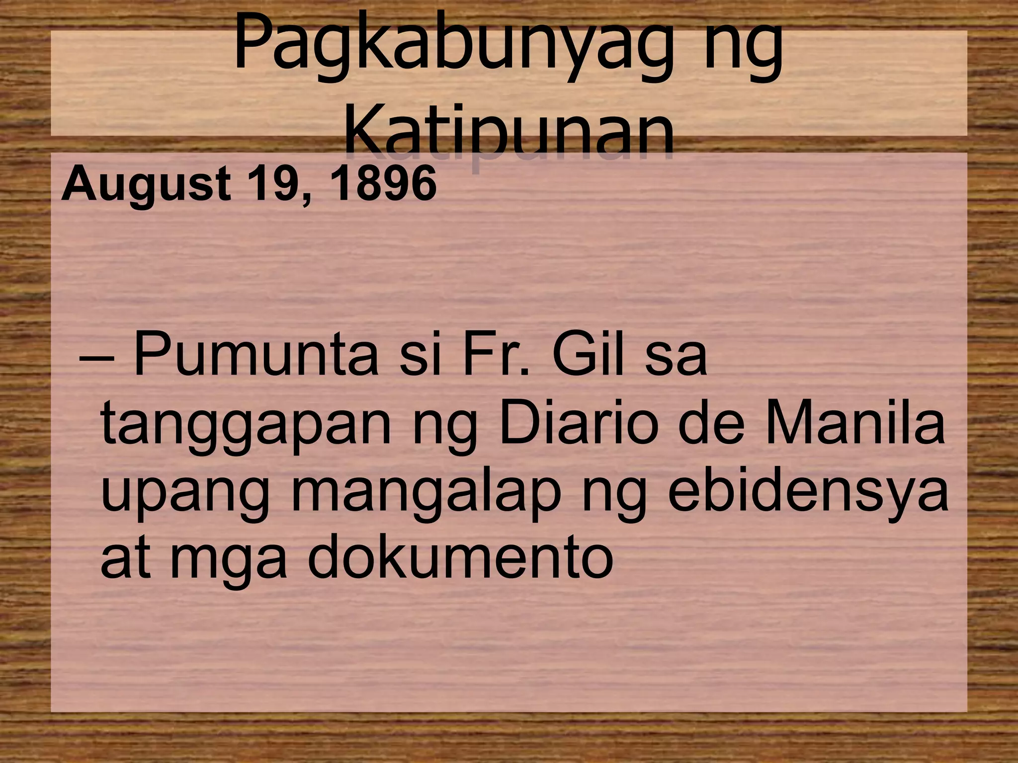 Kababaihan ng KKK, Sigaw sa Pugadlawin | PPTX