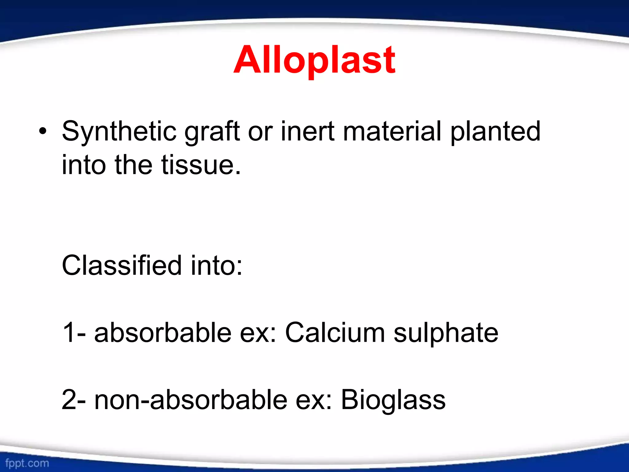 bone graft | PPSX