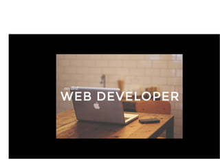 Java web developer | PPT