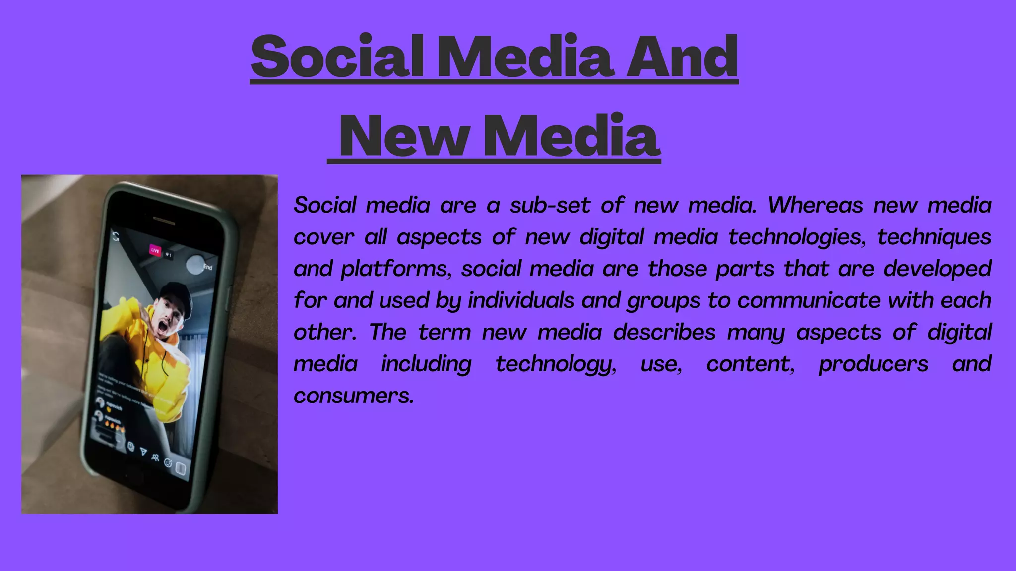 social media is the new media of the communication | PDF