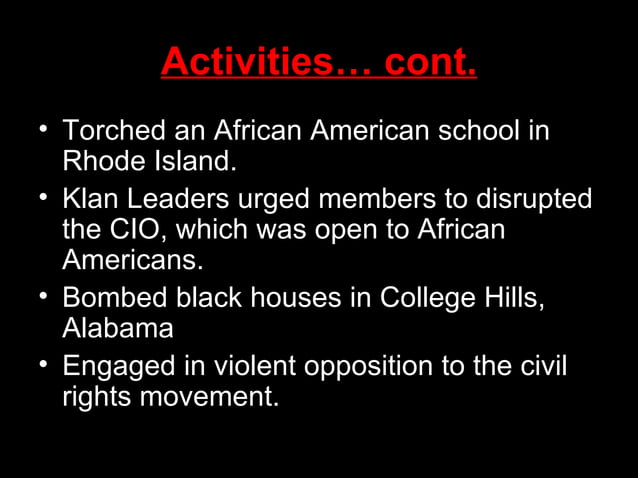 Kkk Power Point | PPT