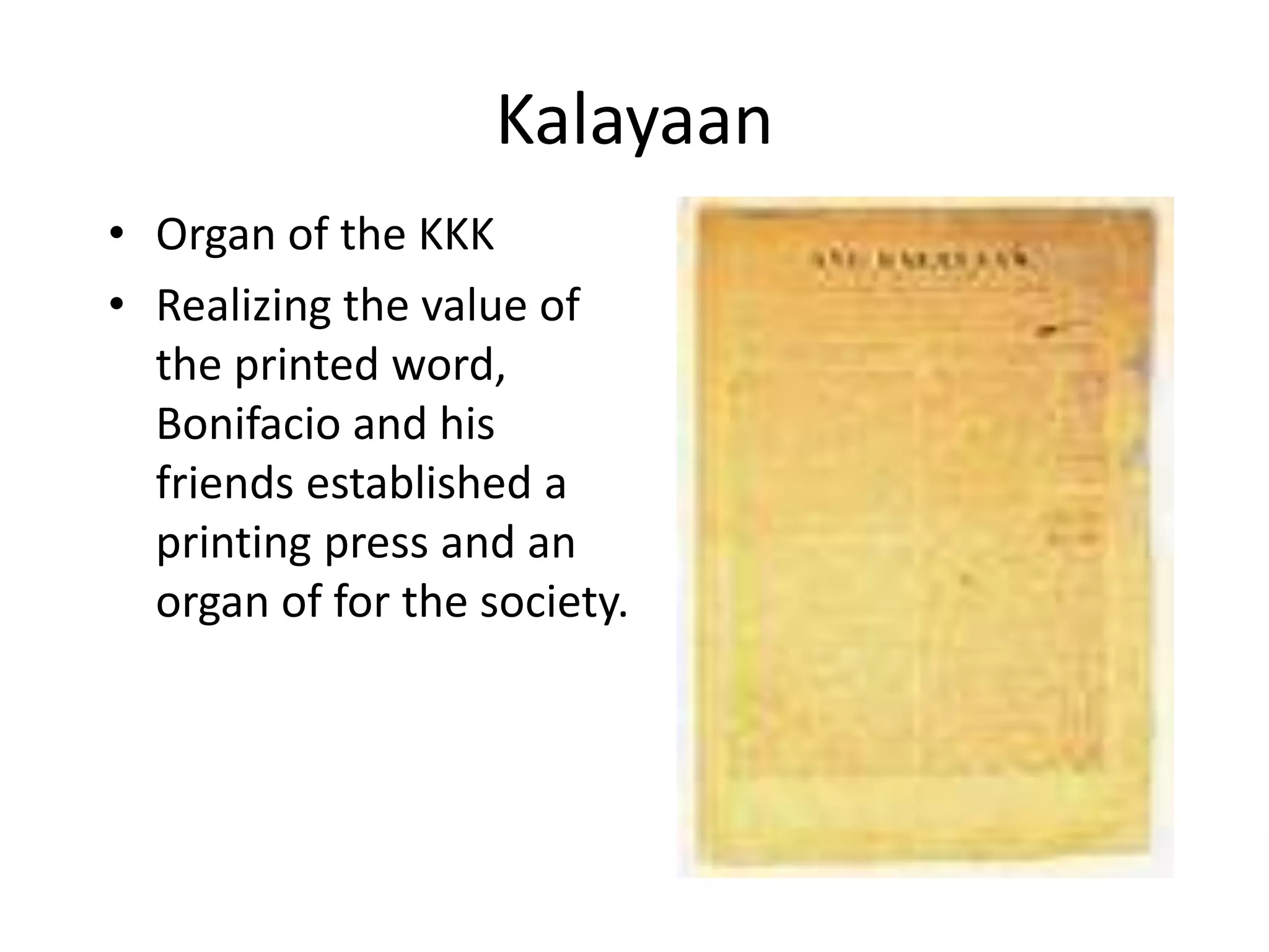 KKK and the Kartilya ng Katipunan PPT.pptx
