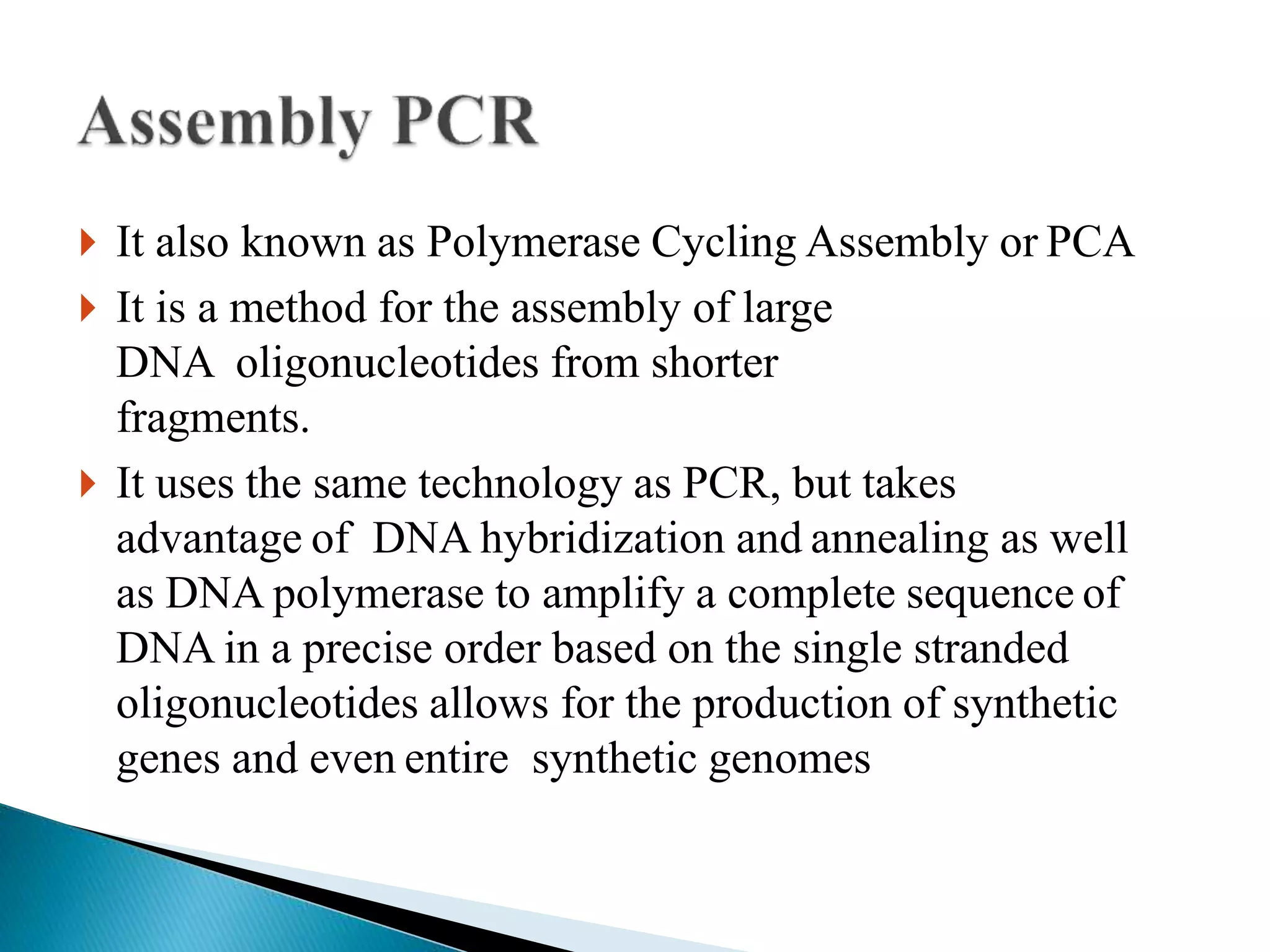 different types of pcr | PPTX